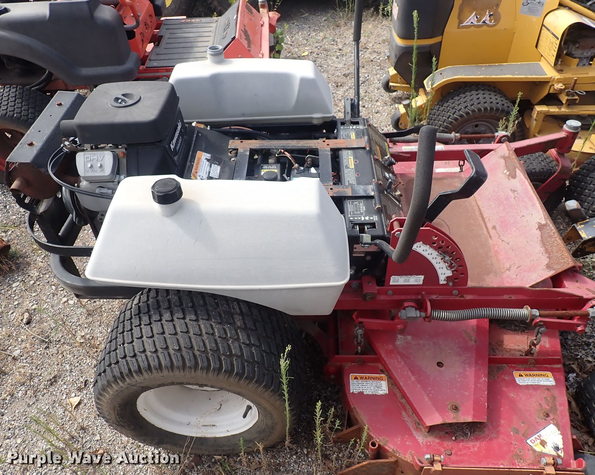 Ex Mark Lazer Z ZTR lawn mower in Derby, KS | Item IN9136 sold | Purple ...