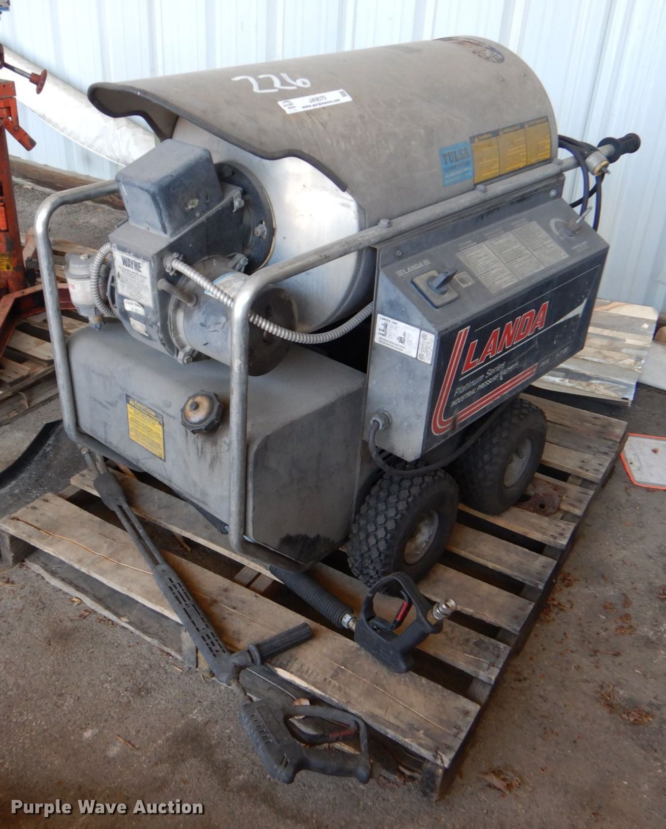 Landa Platinum series pressure washer in Tulsa, OK | Item JA9070 sold ...