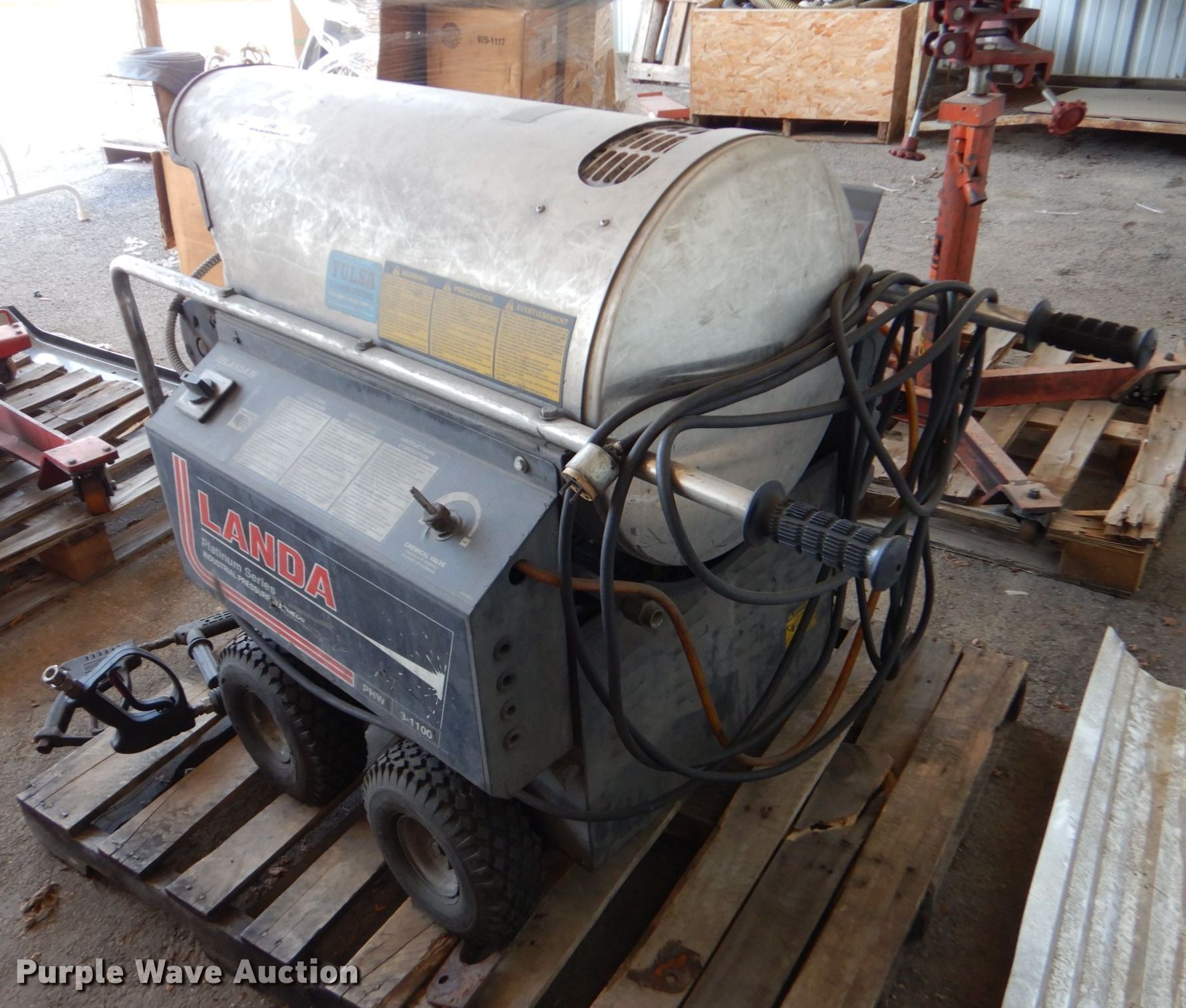 Landa Platinum series pressure washer in Tulsa, OK | Item JA9070 sold ...