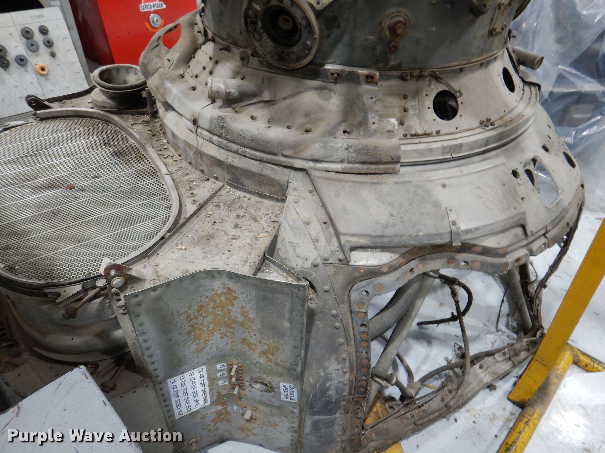 Wright R 3350 Airplane Engine In Ottumwa Ia Item Kp9318 Sold