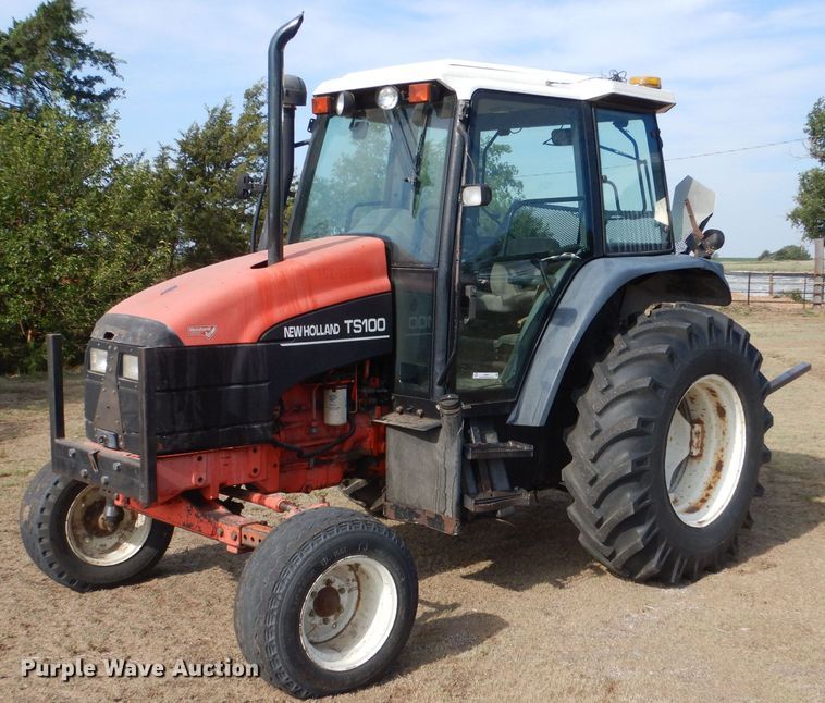 2000 New Holland TS100 tractor in Dodge City, KS | Item LB9911 sold ...