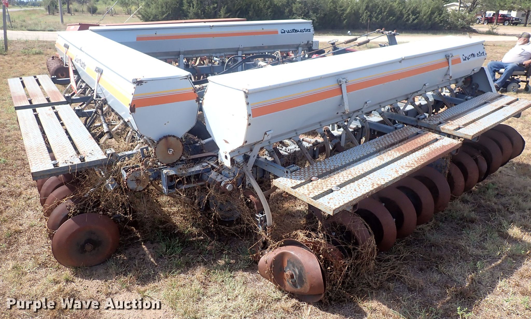 CrustBuster 3200 TS39X10 hoe grain drill in Haysville, KS | Item DF8389 ...