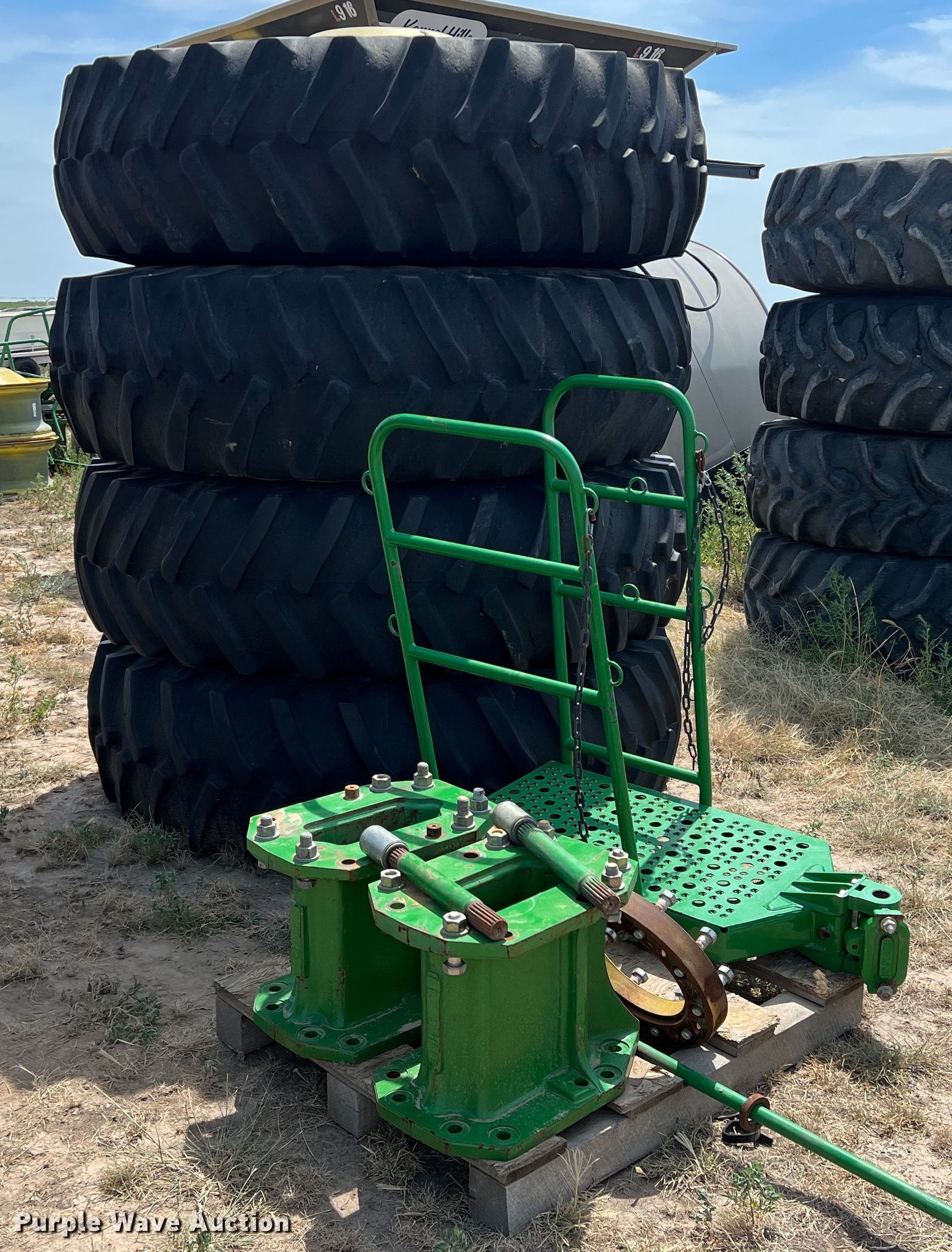(4) 520/85R42 dual tires and wheels in Sublette, KS | Item DK7114 sold ...