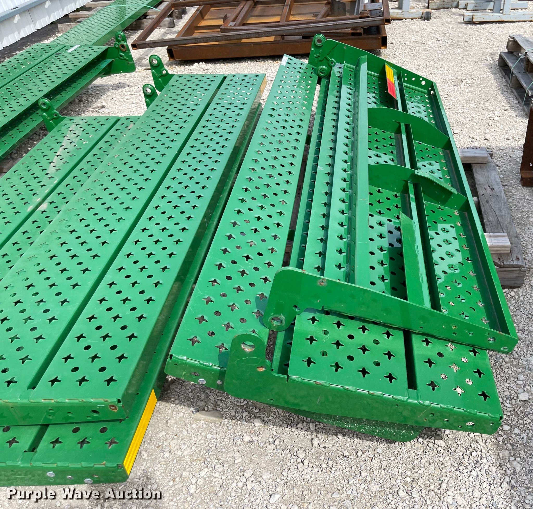 (6) Great Plains grain drill rear platforms in Assaria, KS | Item ...