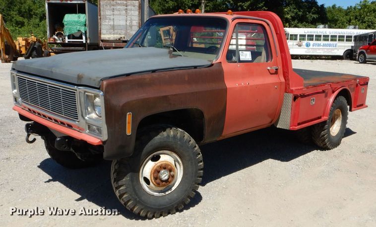 1980 Chevrolet K30 flatbed pickup truck in Lawrence, KS | Item DS6270 ...