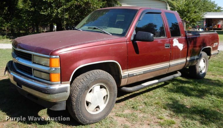 1998 Chevrolet 1500 Ext. Cab pickup truck in Adair, OK | Item HF9358 ...