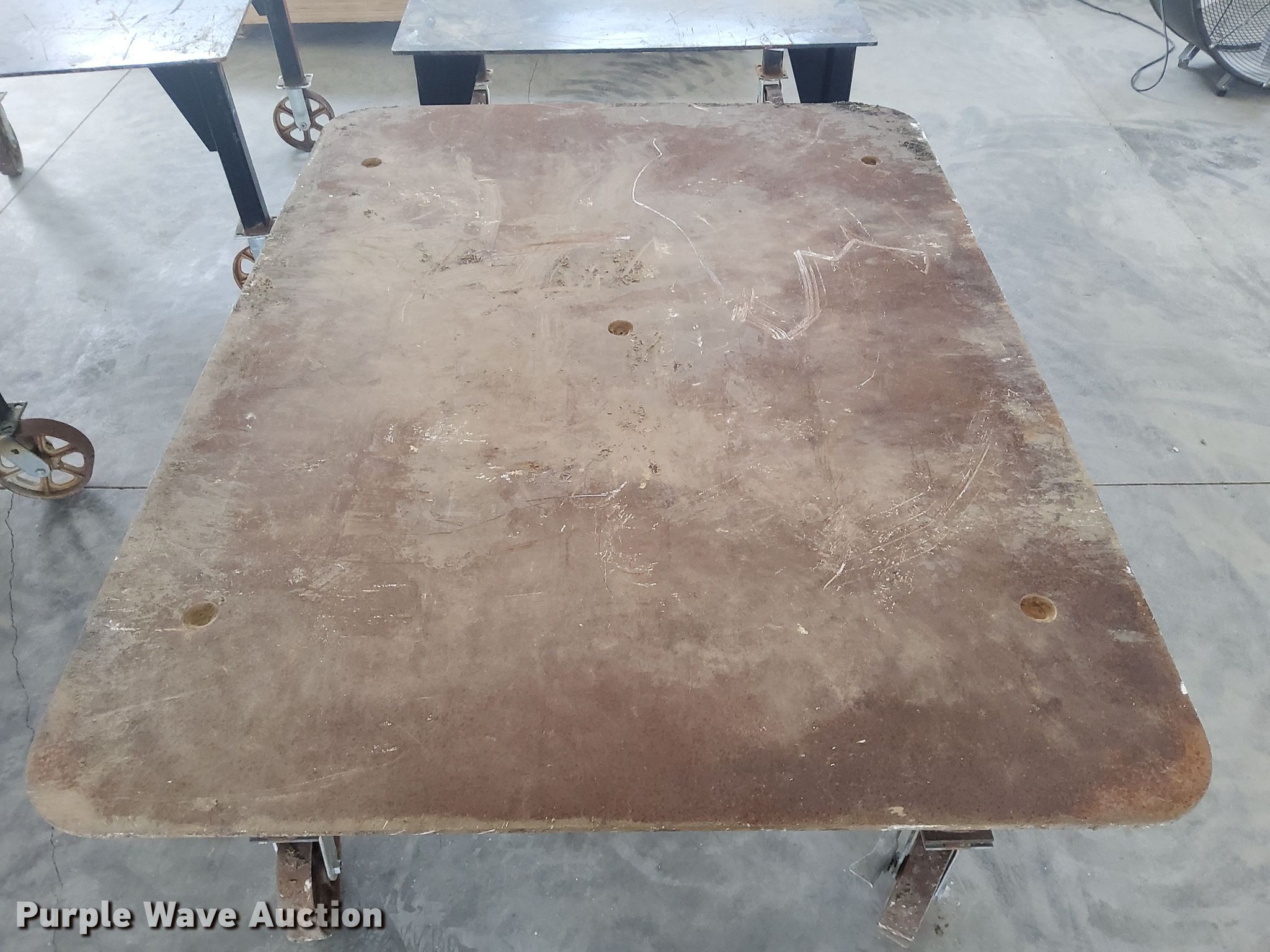 Welding table in Manhattan, KS | Item DN6853 sold | Purple Wave