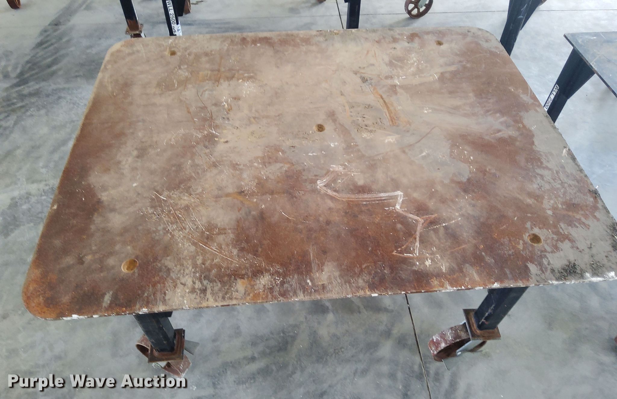 Welding table in Manhattan, KS | Item DN6853 sold | Purple Wave