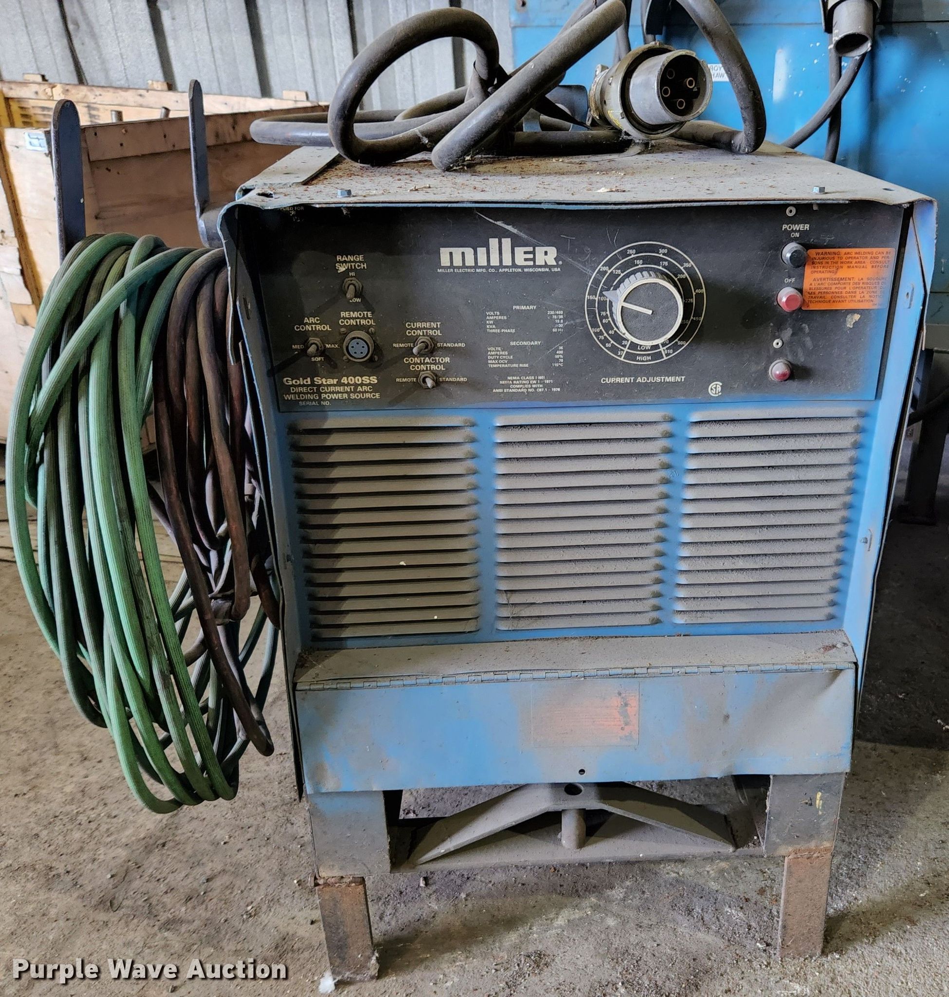 Miller Gold Star 400SS welder in Marston, MO | Item MK9286 sold ...