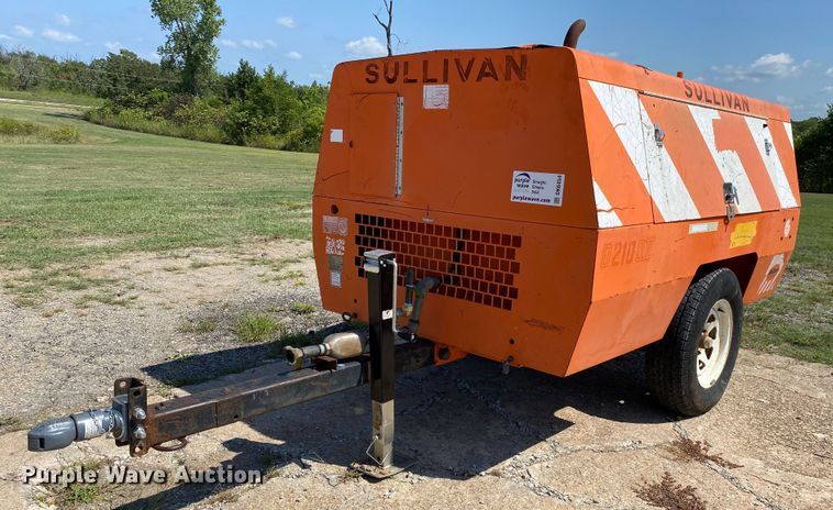 Sullivan D21005 air compressor in Drumright, OK | Item DK6454 sold ...