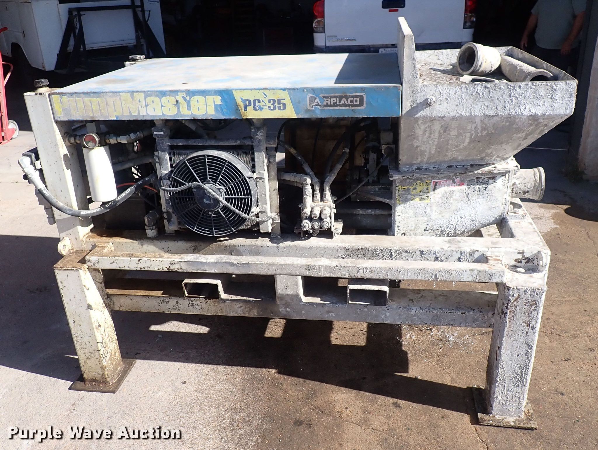 Airplaco PG-35S grout pump in Wichita, KS | Item DF8406 sold | Purple Wave