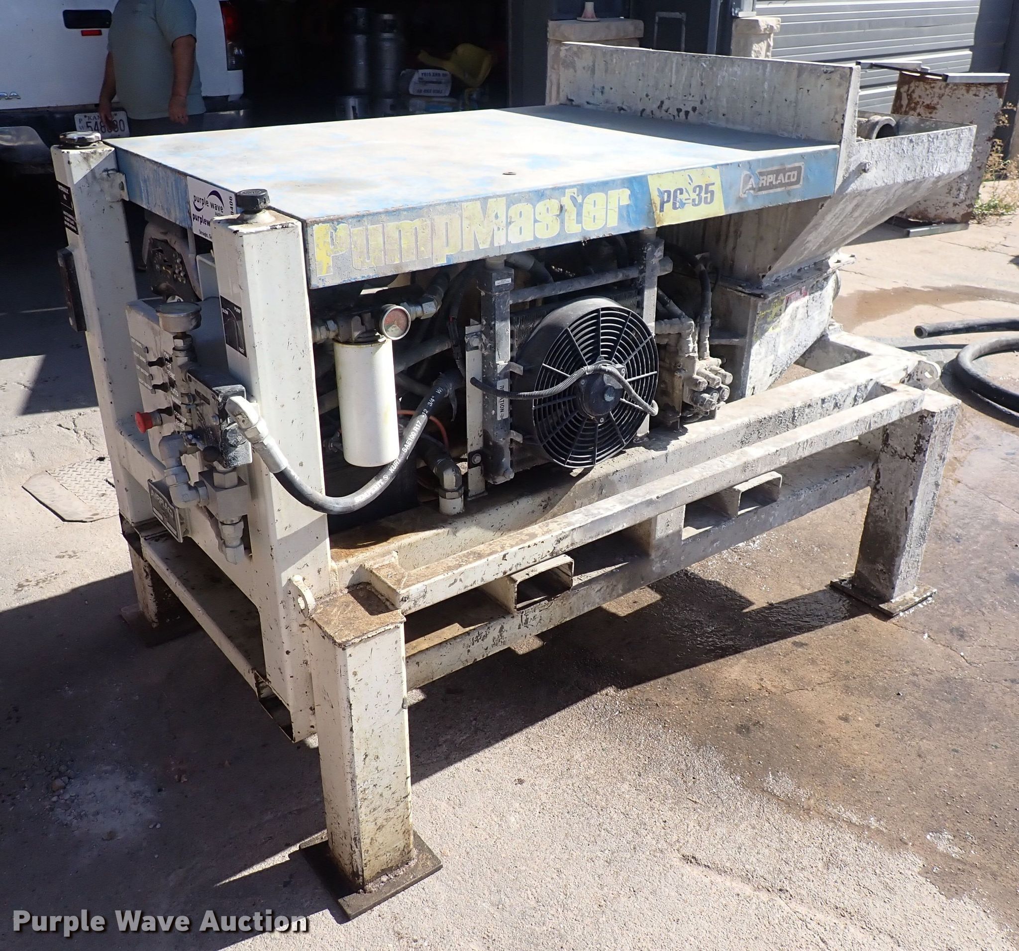 Airplaco PG-35S grout pump in Wichita, KS | Item DF8406 sold | Purple Wave