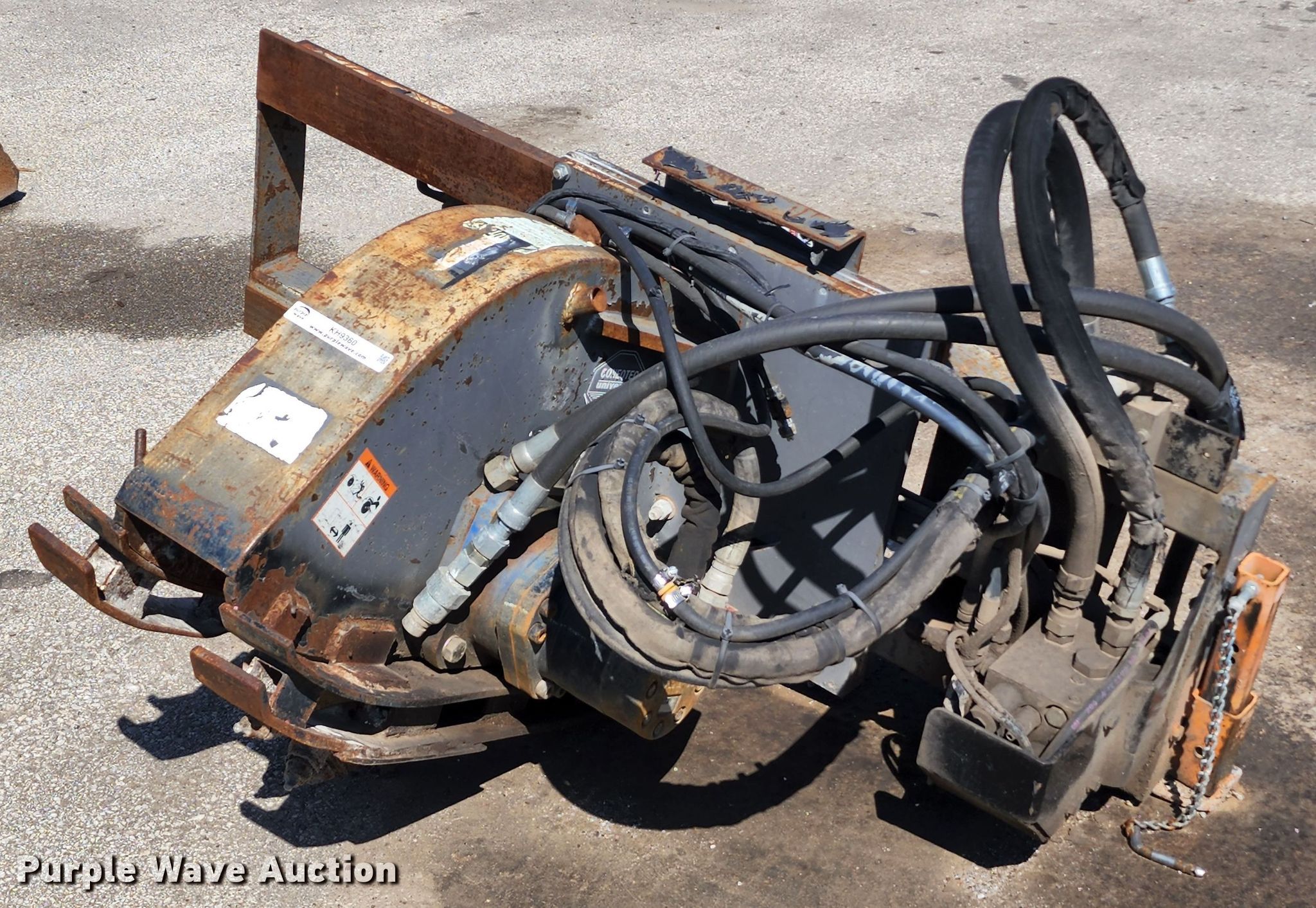 Coneqtec SSG-9 skid steer concrete saw in Overland Park, KS | Item ...