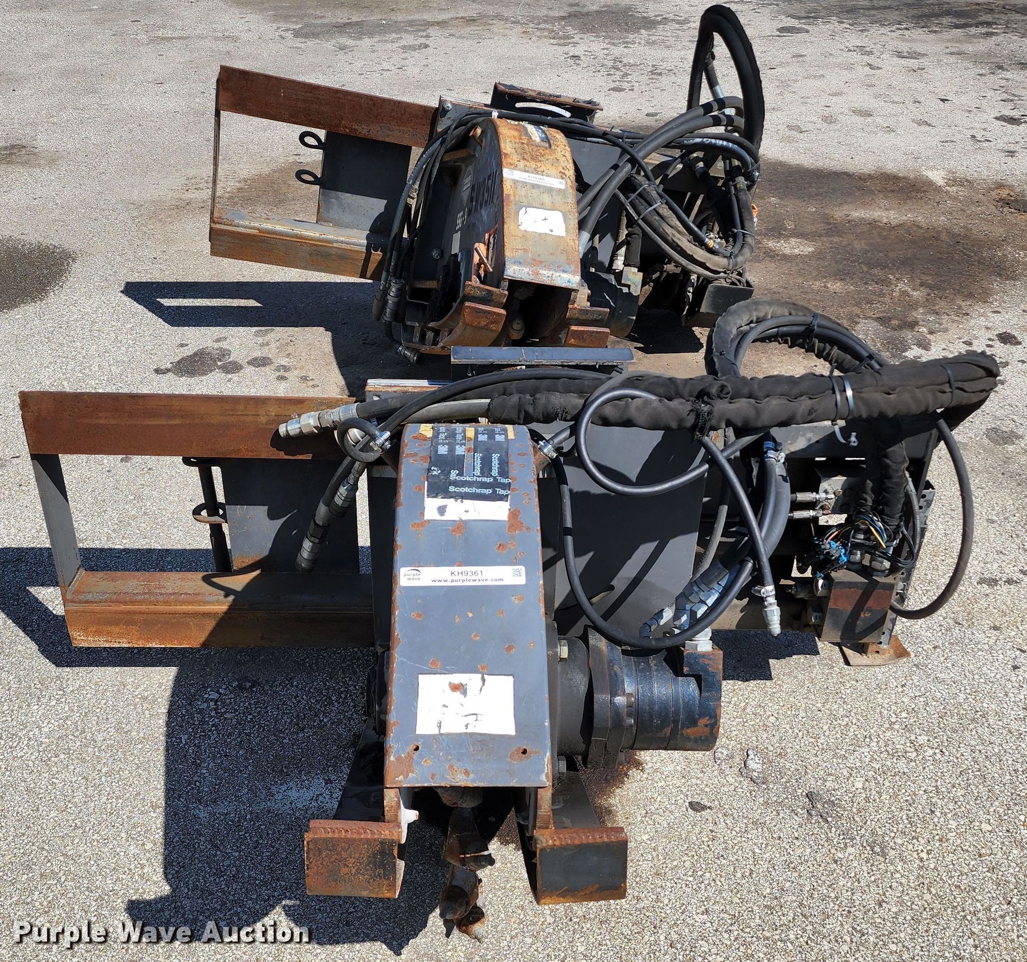 Coneqtec SSG-9 skid steer concrete saw in Overland Park, KS | Item ...