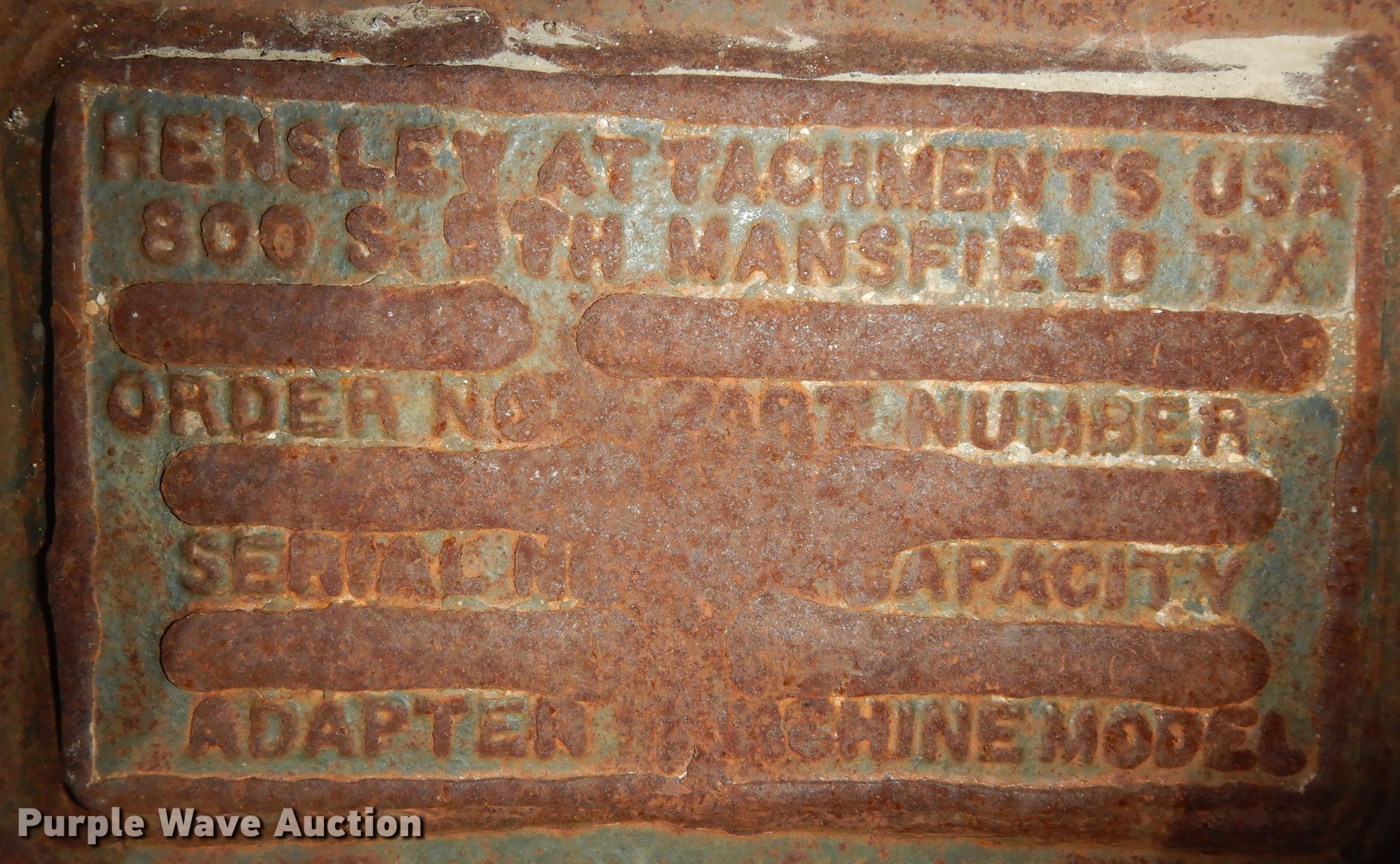 Hensley 24" W excavator bucket in Wamego, KS | Item LR9976 sold ...