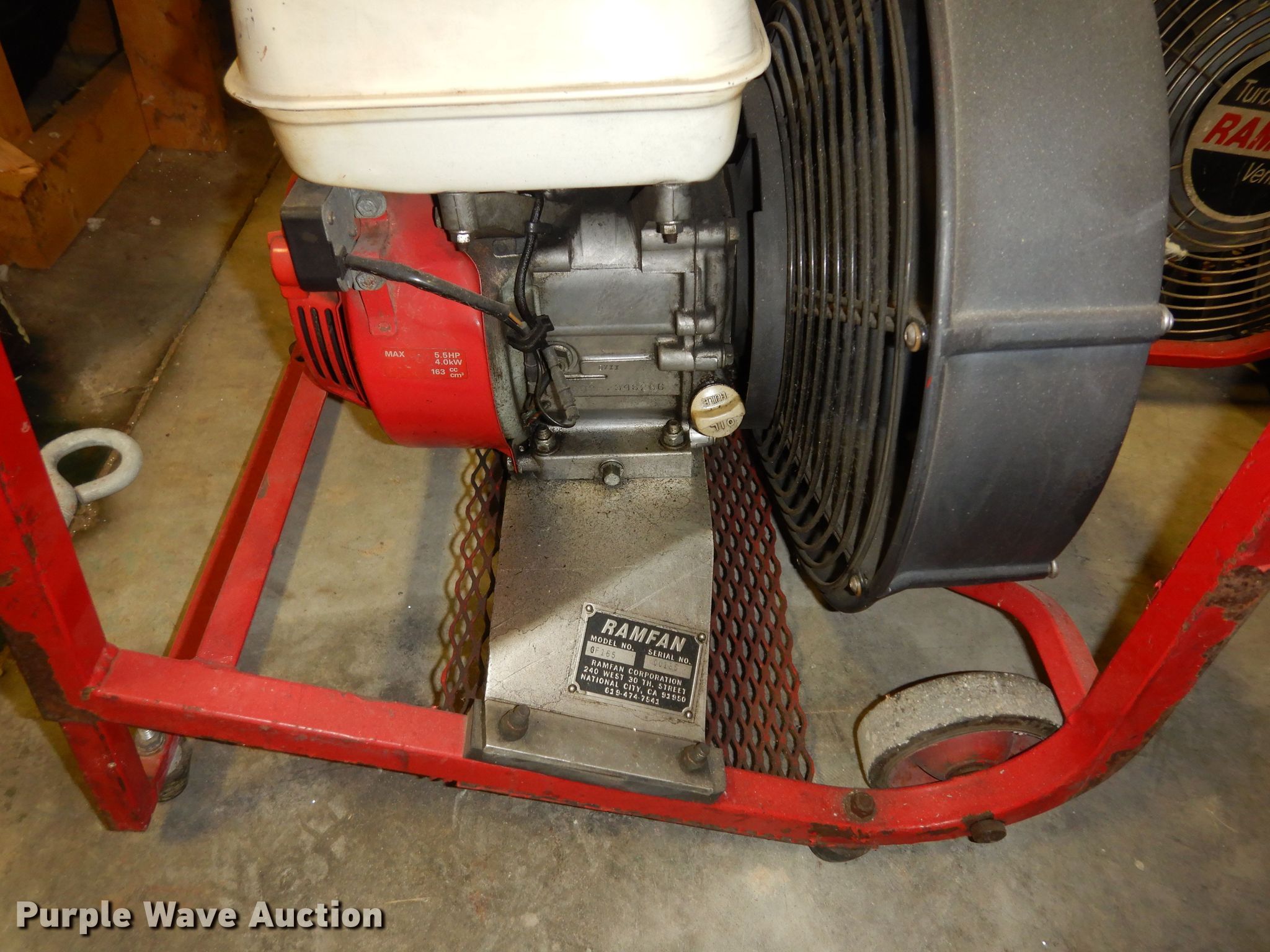 (2) Ramfan GF165 Turbo Ventilator fans in Manhattan, KS | Item LR9948 ...
