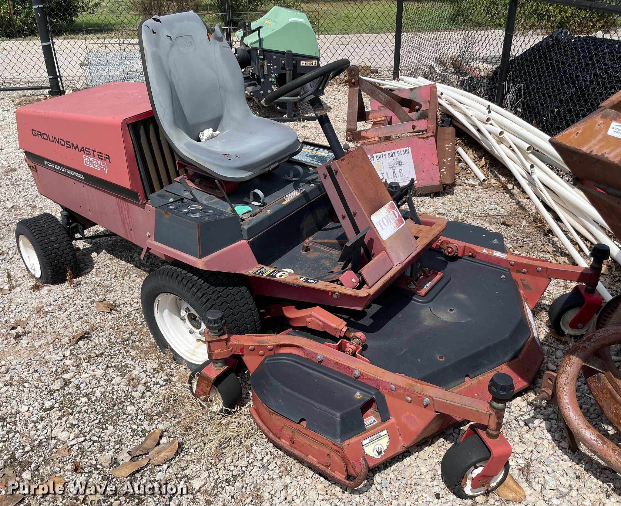 Toro Groundsmaster 224 lawn mower in Oklahoma City, OK | Item MR9304 ...