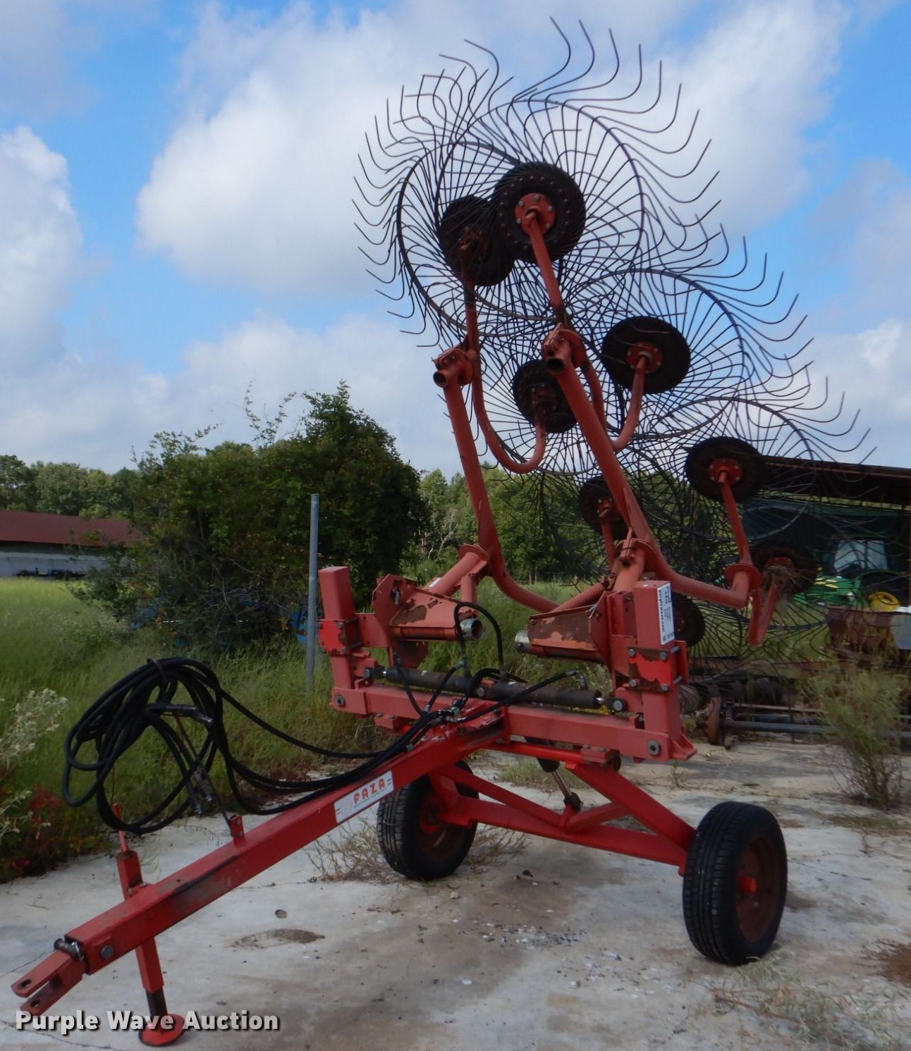 2007 Faza LO hay rake in Gary, TX | Item DO1589 sold | Purple Wave