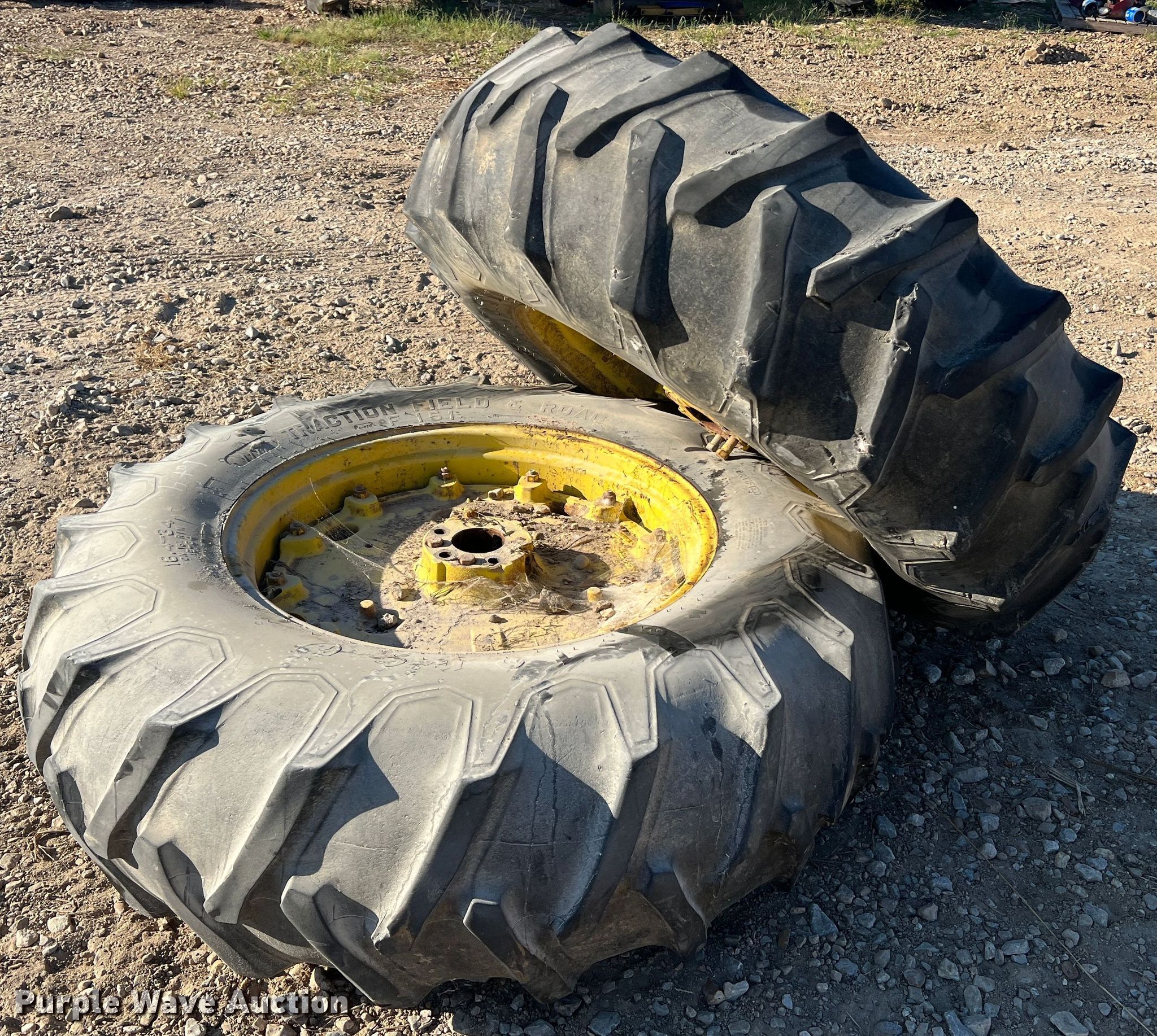 (2) Firestone 18.4-34 tires and wheels in Tebbetts, MO | Item MR9873 ...