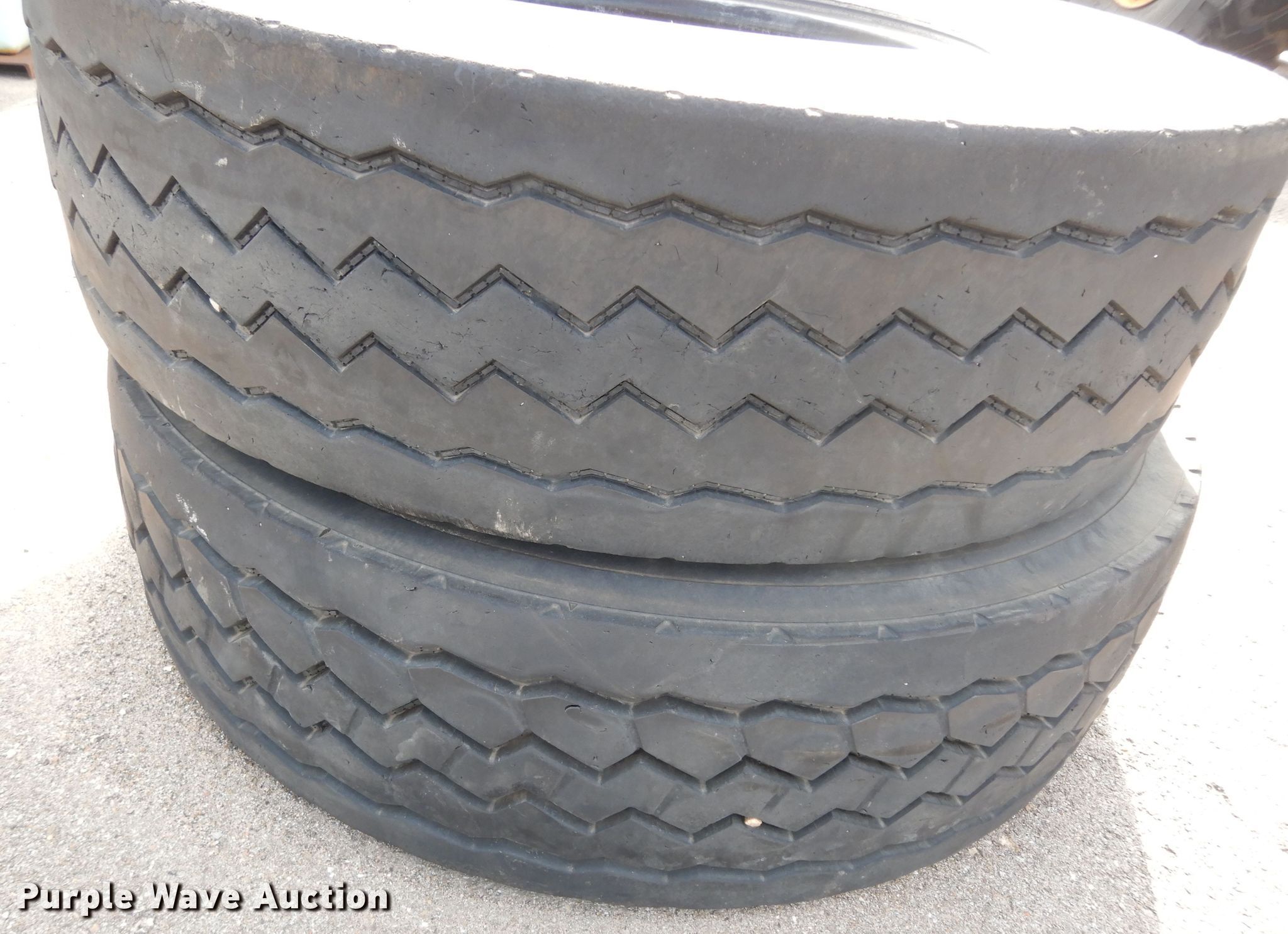 (2) Goodyear 315/80R22.5 tires in Topeka, KS | Item LR9873 sold ...