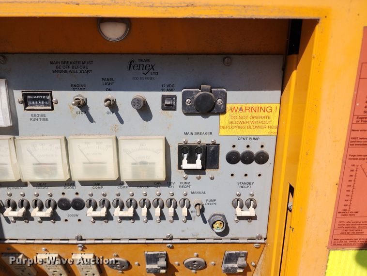 2000 Team Fenex F101KB air compressor in Clinton, MO | Item KH9305 sold ...