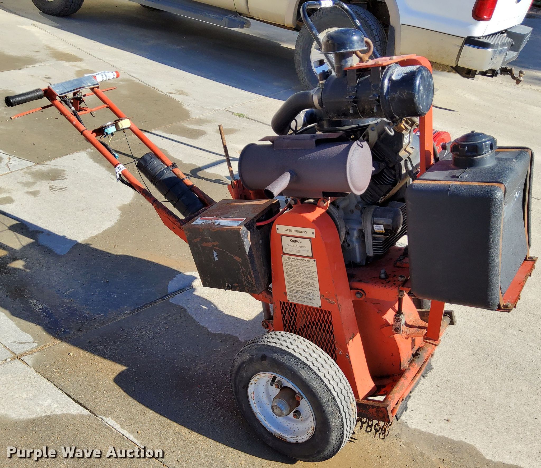 Crafco 200 crack router in Manhattan, KS | Item DN6858 sold | Purple Wave