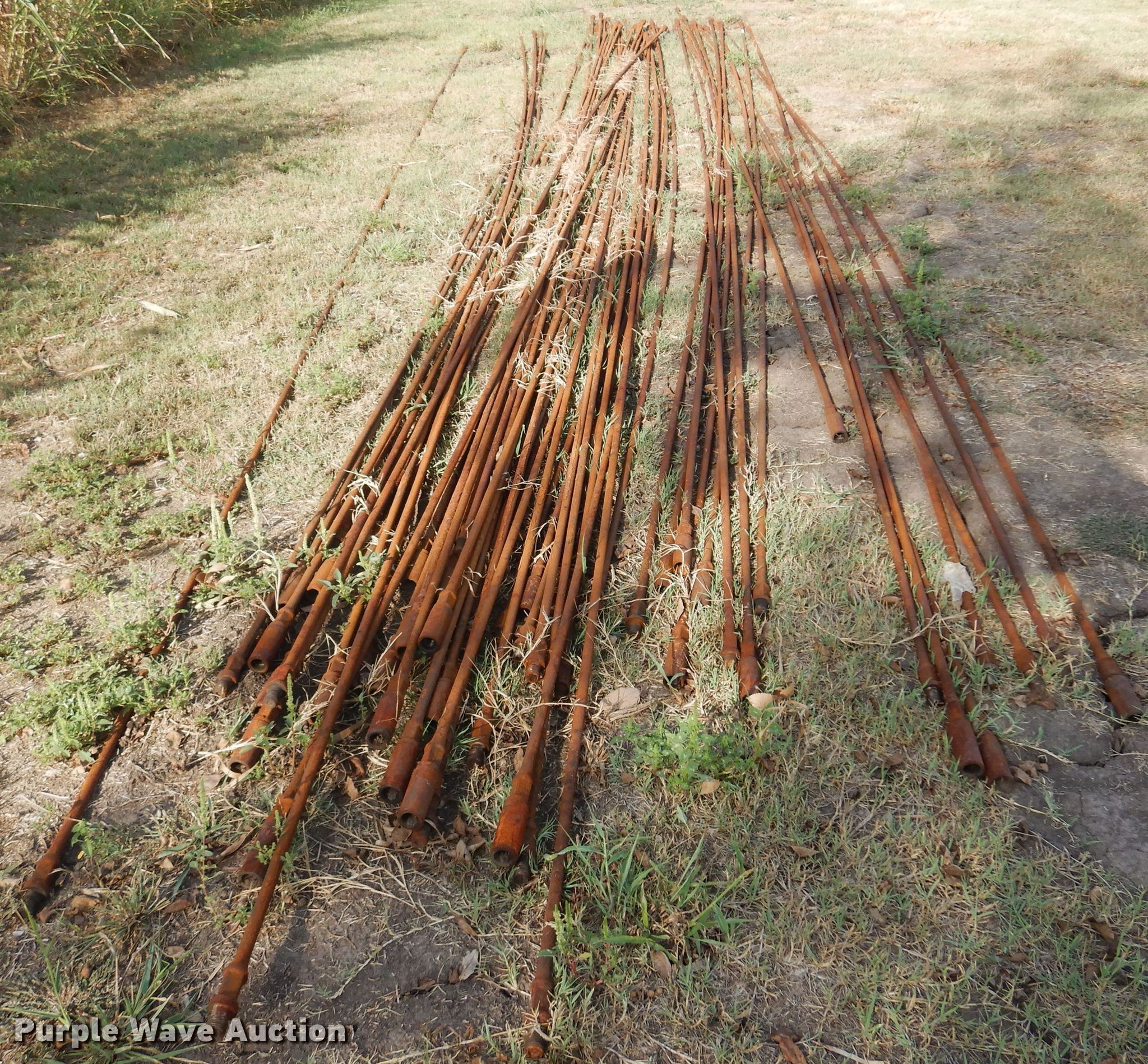 Approximately (50) 7/8" sucker rods in Oxford, KS | Item JA9776 sold ...