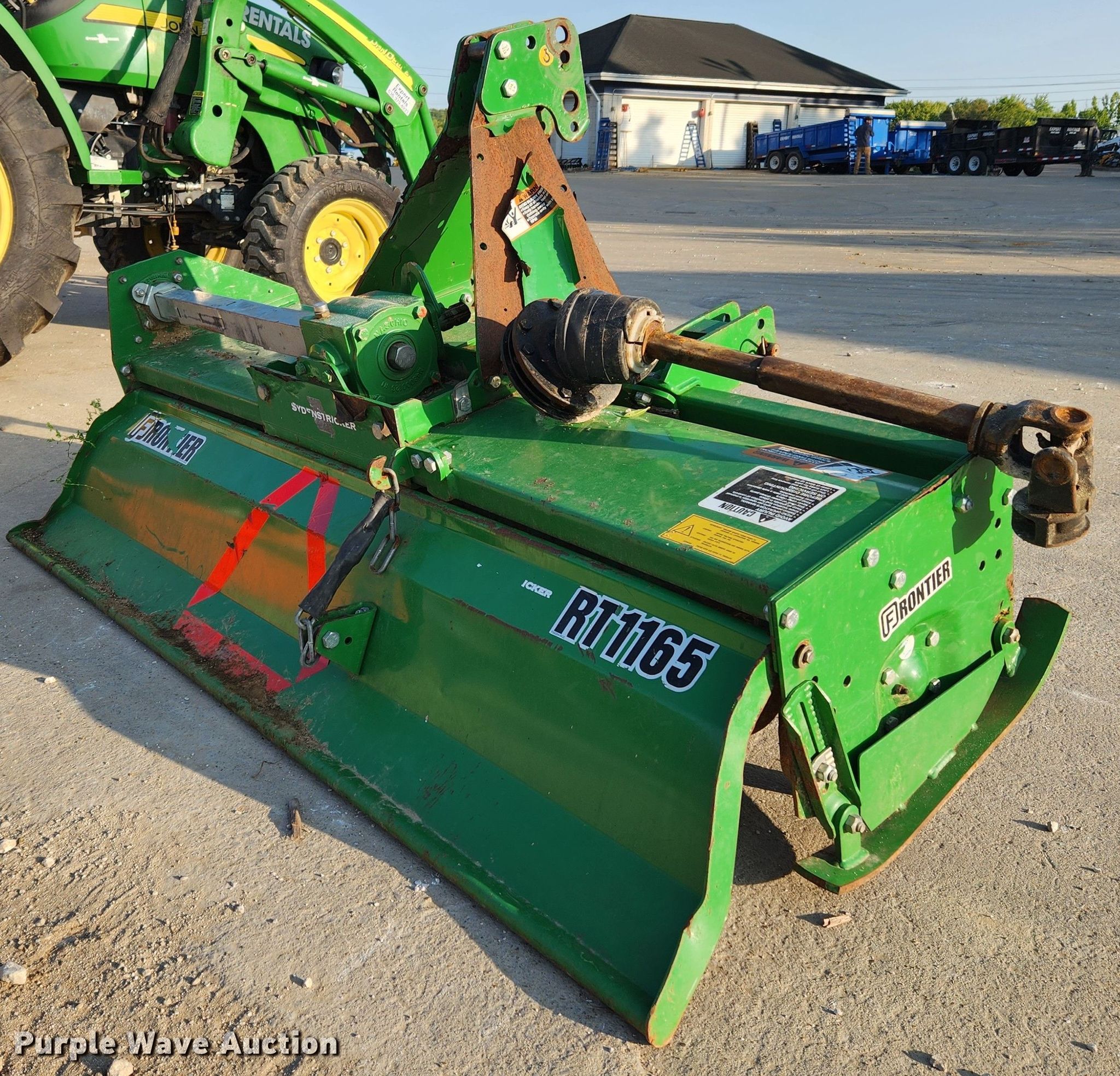 Frontier RT1165 tiller in Saint Peters, MO | Item MK9306 sold | Purple Wave