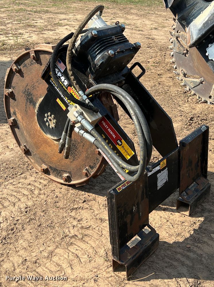 Trench Grader SP42 skid steer trench compactor in Peru, KS | Item ...