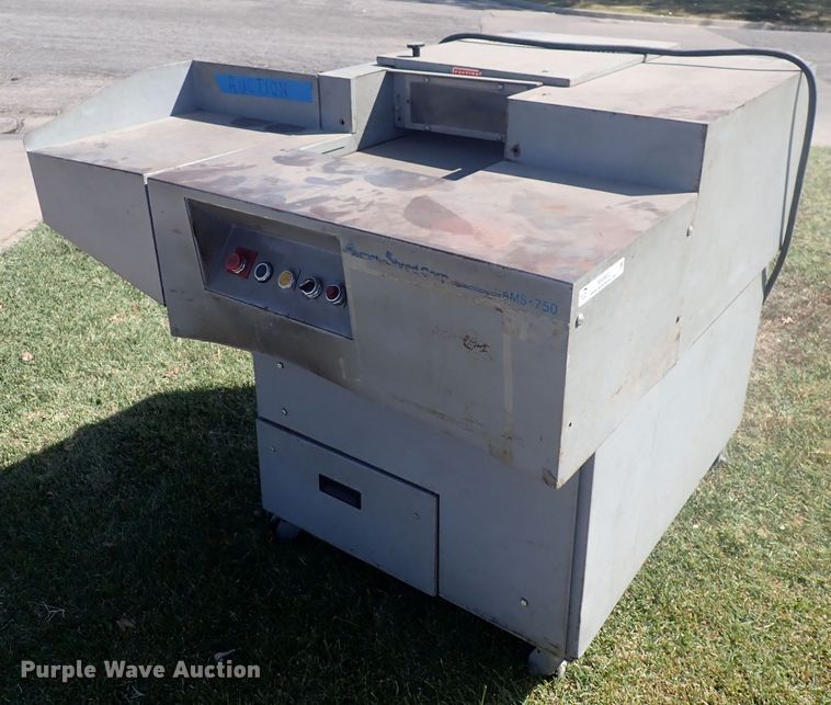 Ameri Shred AMS-750 paper shredder in Bel Aire, KS | Item MA9652 sold ...