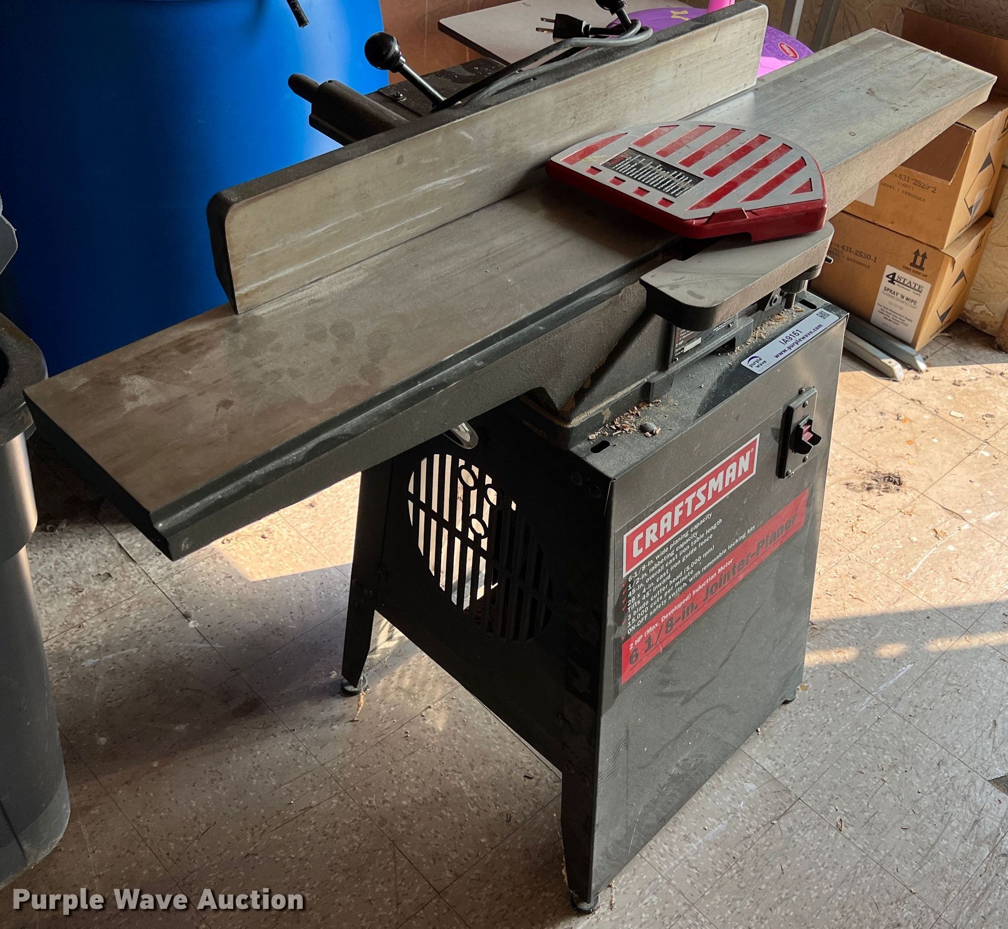 Craftsman jointer/planer in Chanute, KS | Item IA9161 sold | Purple Wave