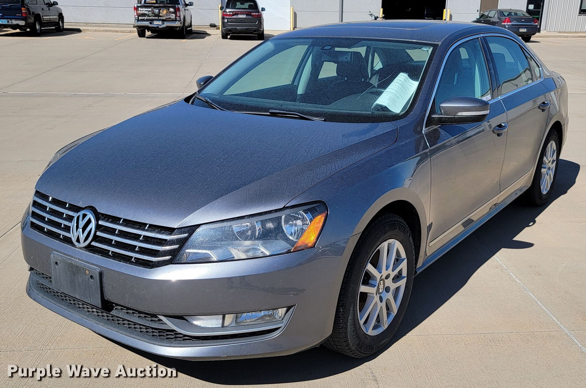 2013 Volkswagen Passat in Sioux Falls, SD | Item JC9611 sold | Purple Wave