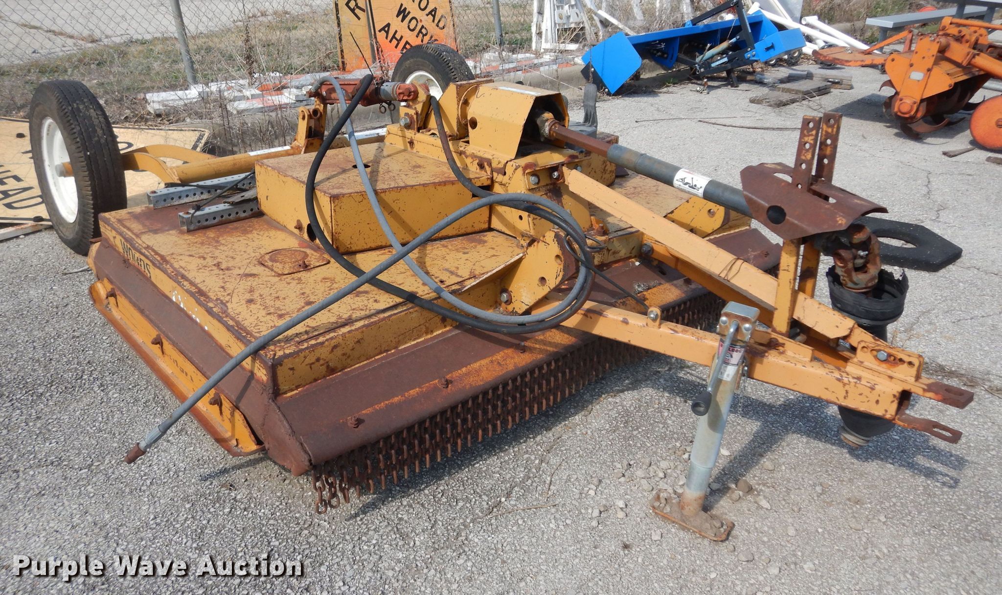 Woods D80-2 rotary mower in Olathe, KS | Item KF9246 sold | Purple Wave