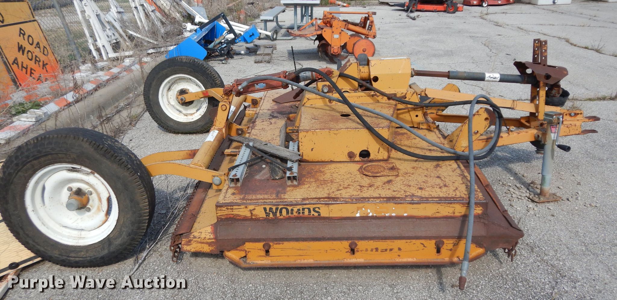 Woods D80-2 rotary mower in Olathe, KS | Item KF9246 sold | Purple Wave