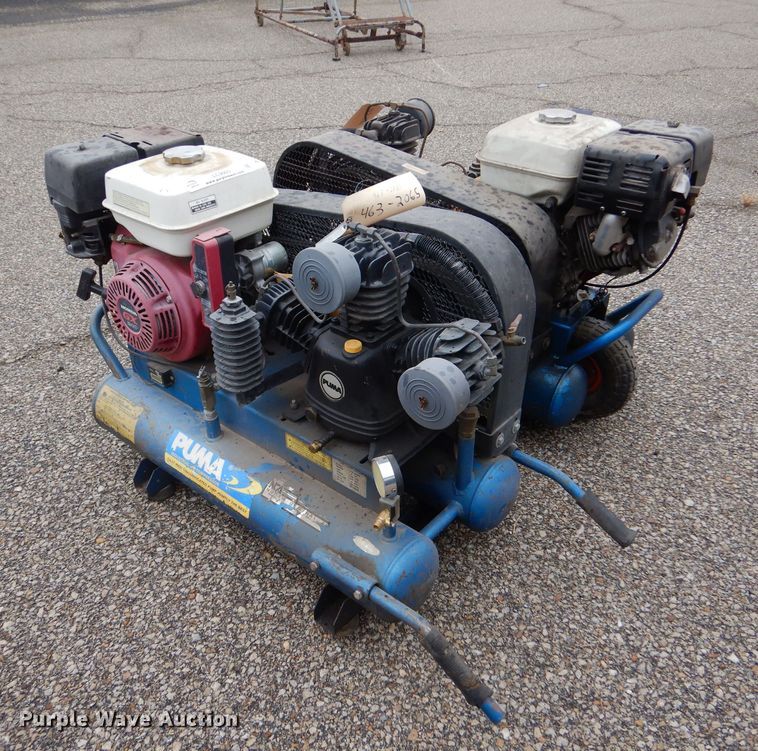 (2) Puma TE8008GE air compressors in Salina, KS | Item LC9005 sold ...