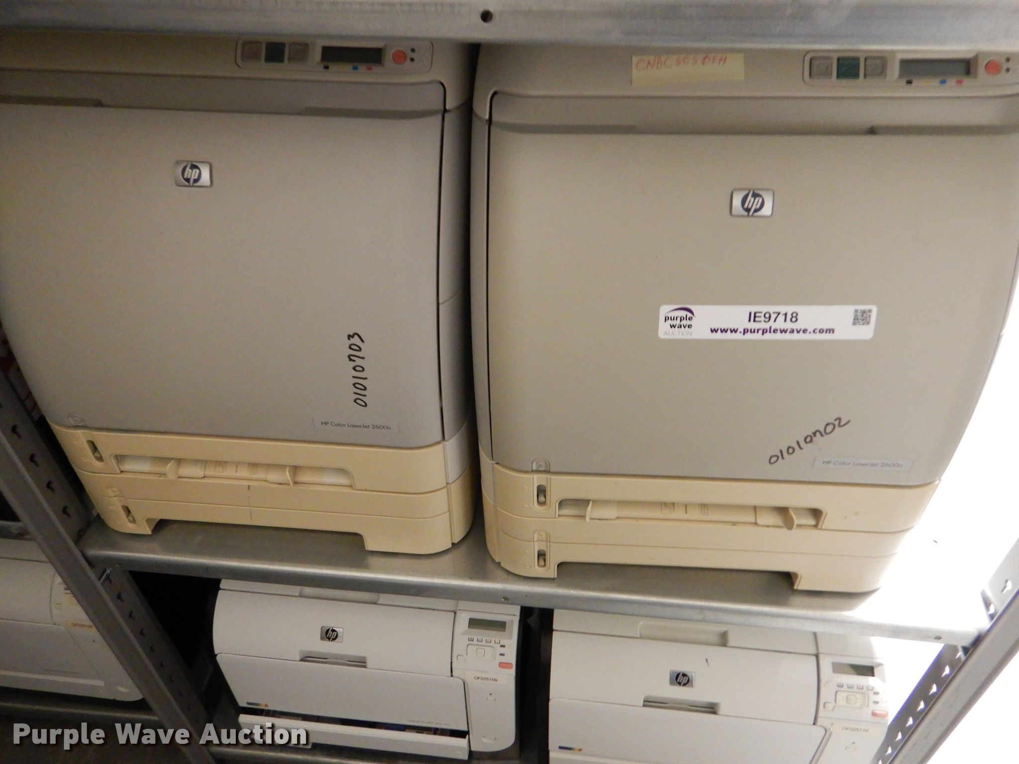 (3) HP Laserjet 2600N printers in Salina, KS | Item IE9718 sold ...