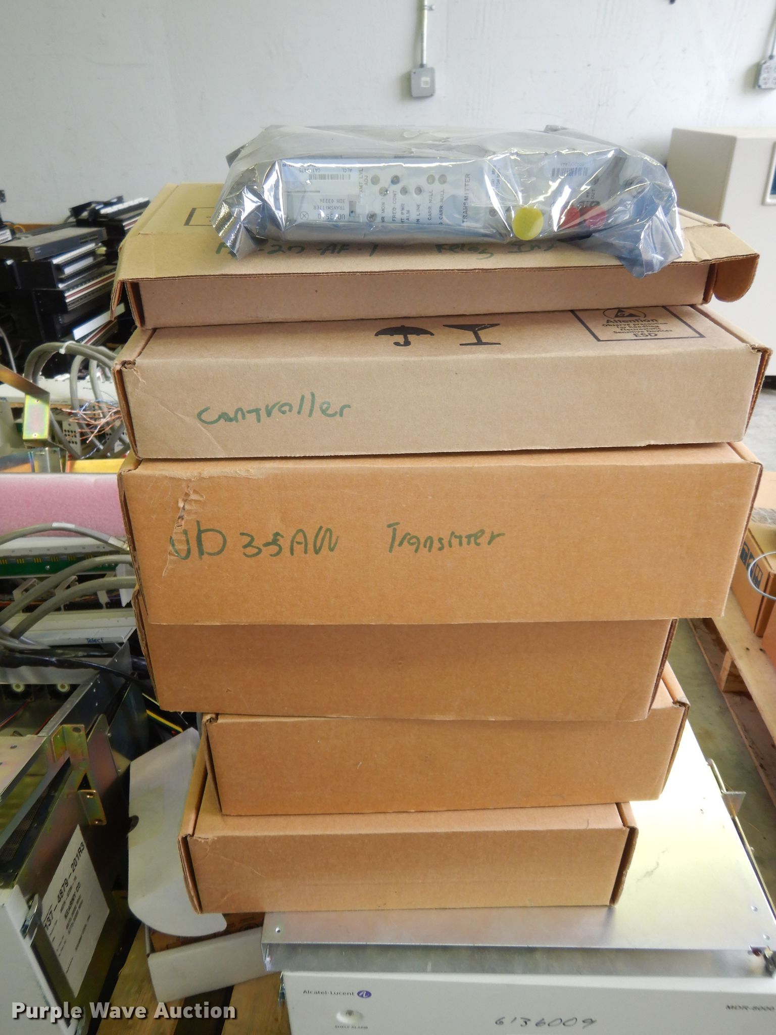 (4) Alcatel-Lucent MDR-8000 MDR8706-16 digital microwave radios in ...