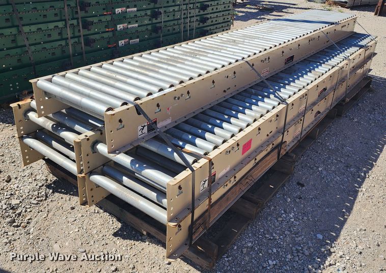 (5) roller conveyors in Kansas City, MO | Item KH9269 sold | Purple Wave
