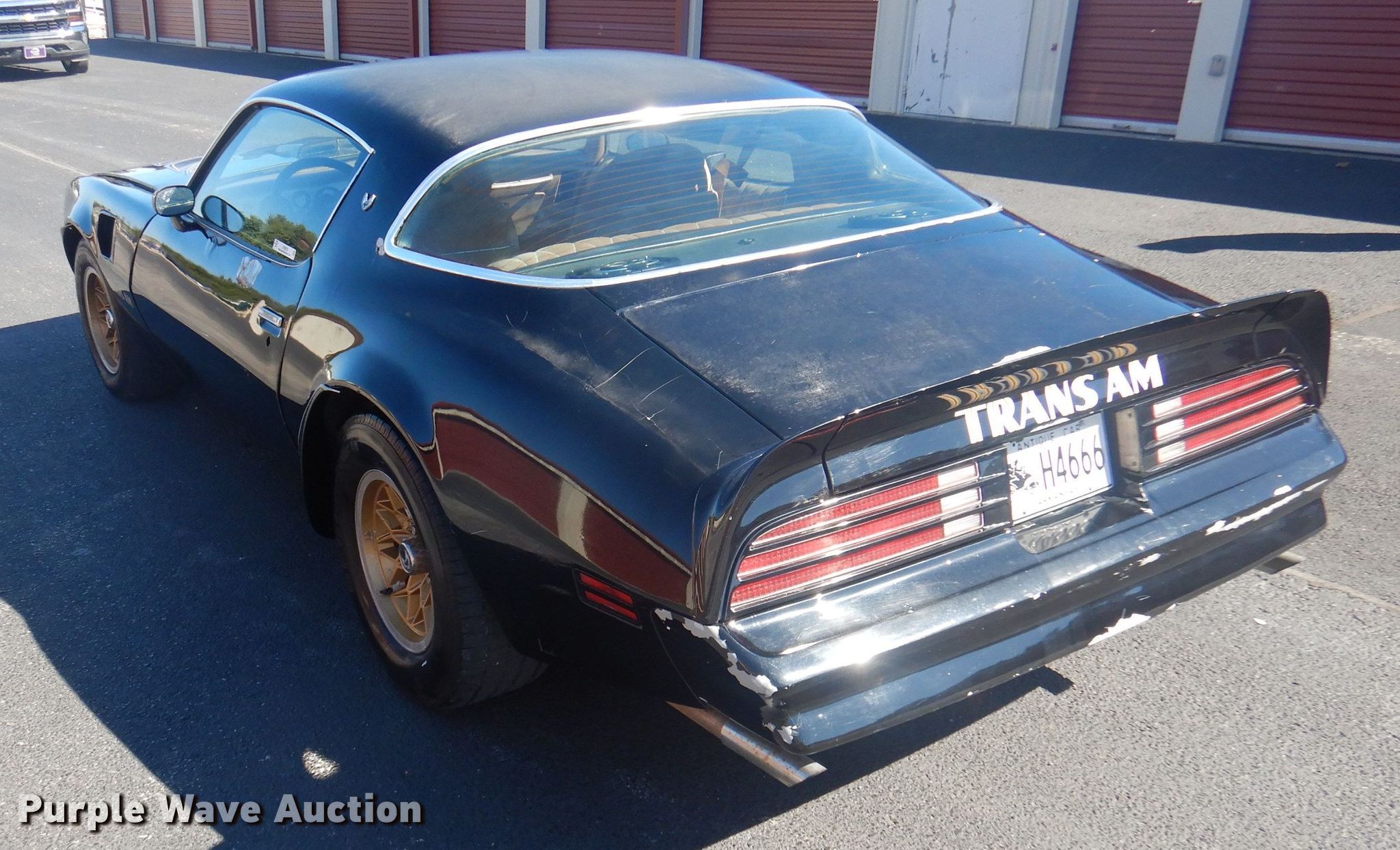 1978 Pontiac Trans Am in Rogers, AR | Item JY9675 sold | Purple Wave