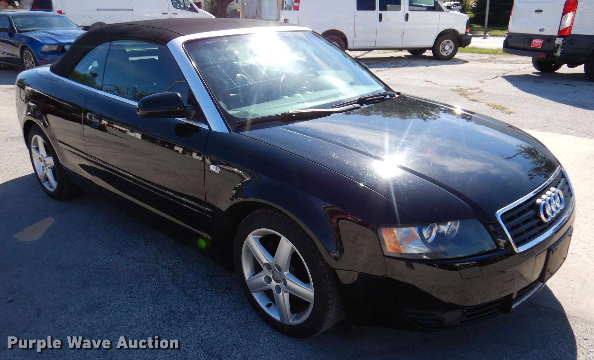 2004 Audi A4 convertible in Perry, IA | Item KW9487 sold | Purple Wave