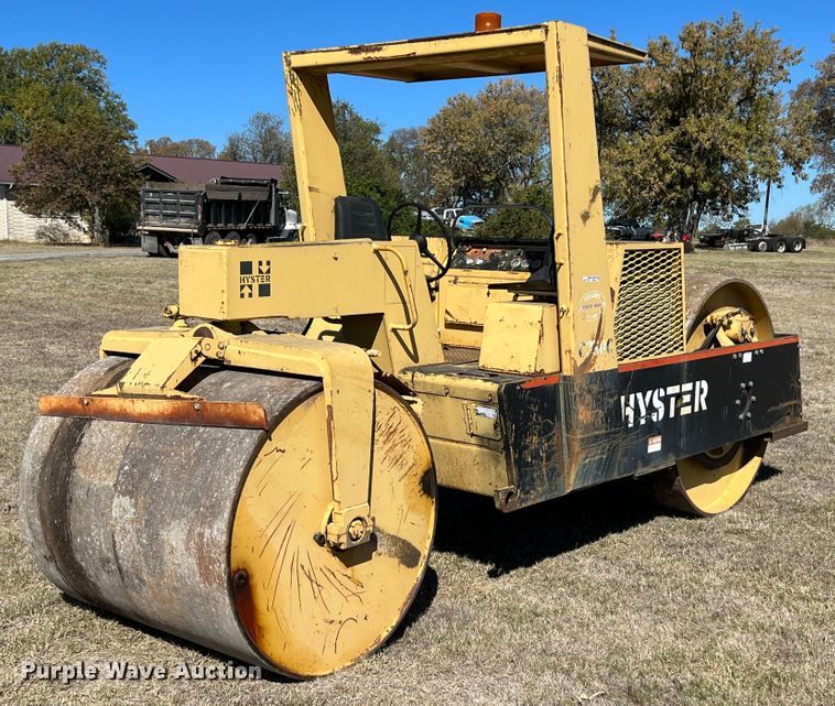 Hyster C350C double drum roller in Parsons, KS | Item HX9927 sold ...