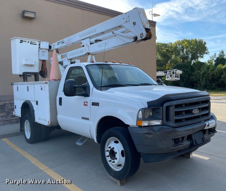 2003 Ford F550 Super Duty bucket truck in Edwardsville, KS | Item ...
