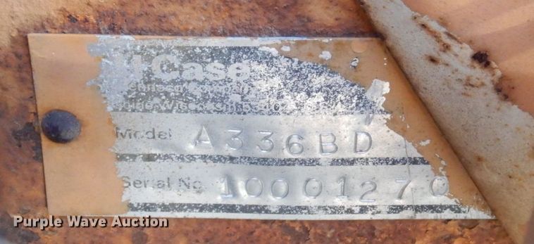 1976 Case 680E backhoe in Clinton, IL | Item JL9934 sold | Purple Wave