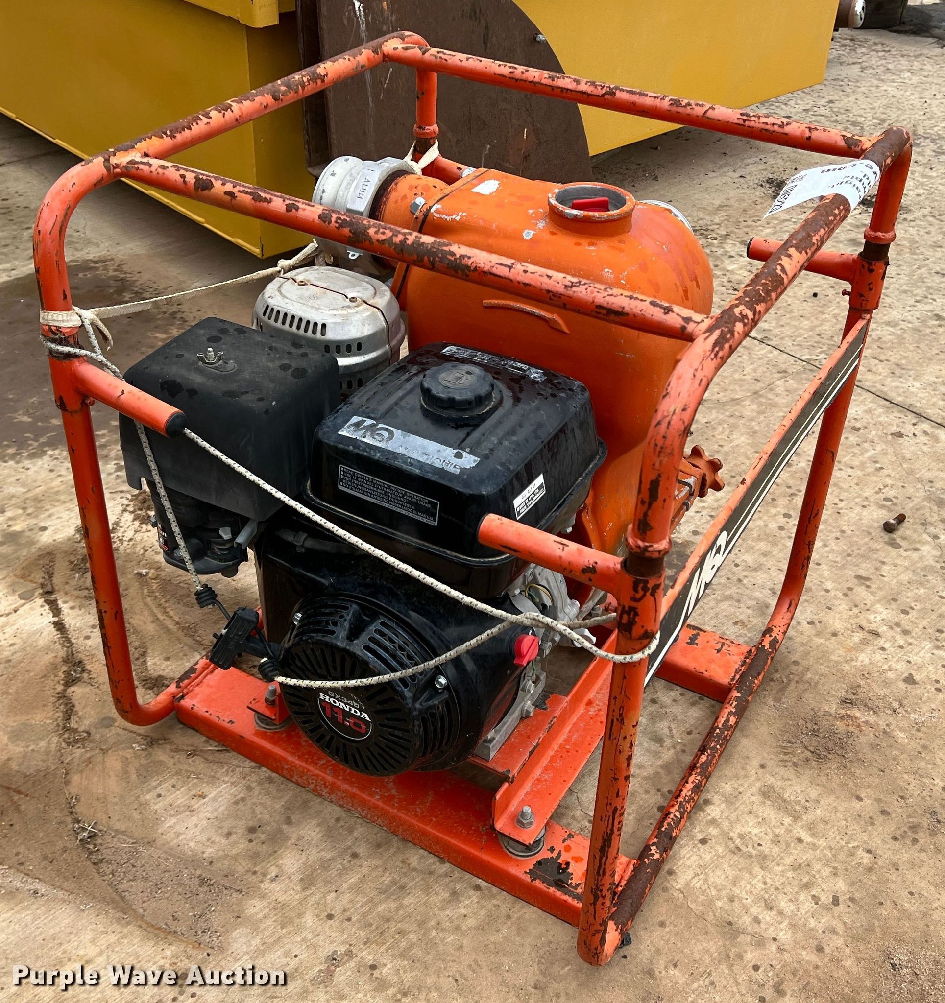 Multiquip 4X4 pump in Amarillo, TX | Item DN5220 sold | Purple Wave