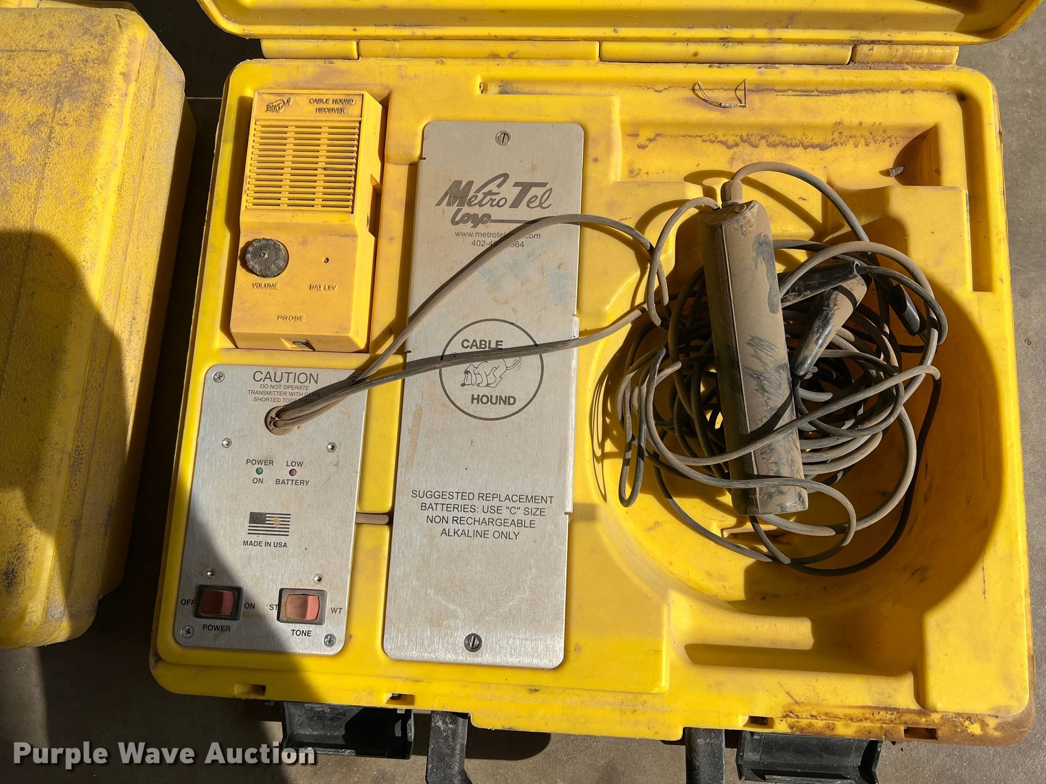 (3) Cable Hound line locators in Amarillo, TX | Item DO8795 sold ...
