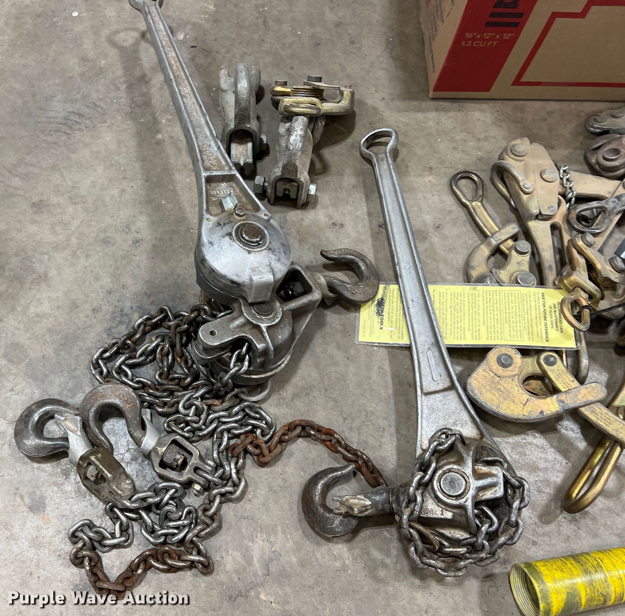 (2) AB Chance chain hoists in Amarillo, TX | Item DO8798 sold | Purple Wave