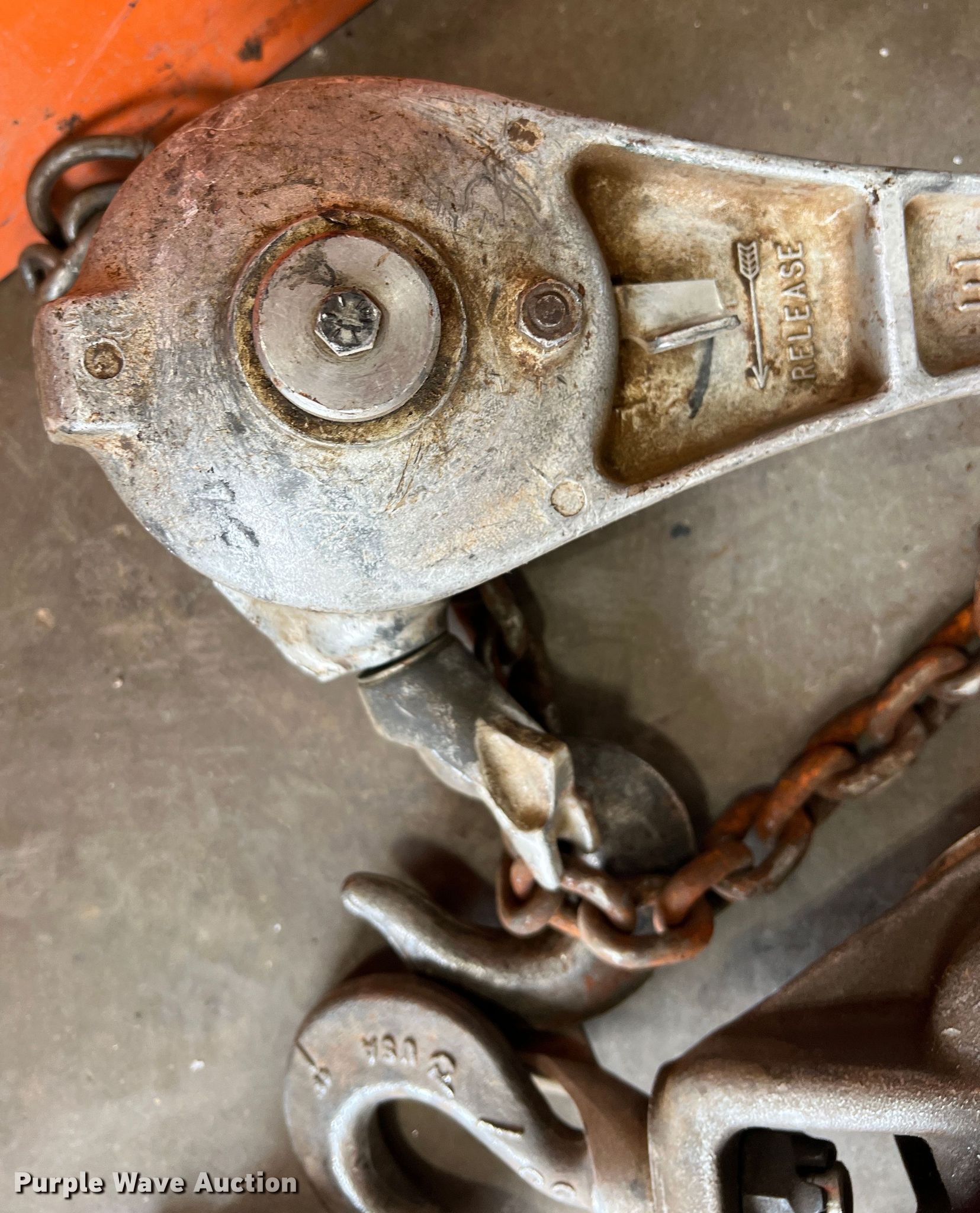 (2) AB Chance chain hoists in Amarillo, TX | Item DO8798 sold | Purple Wave