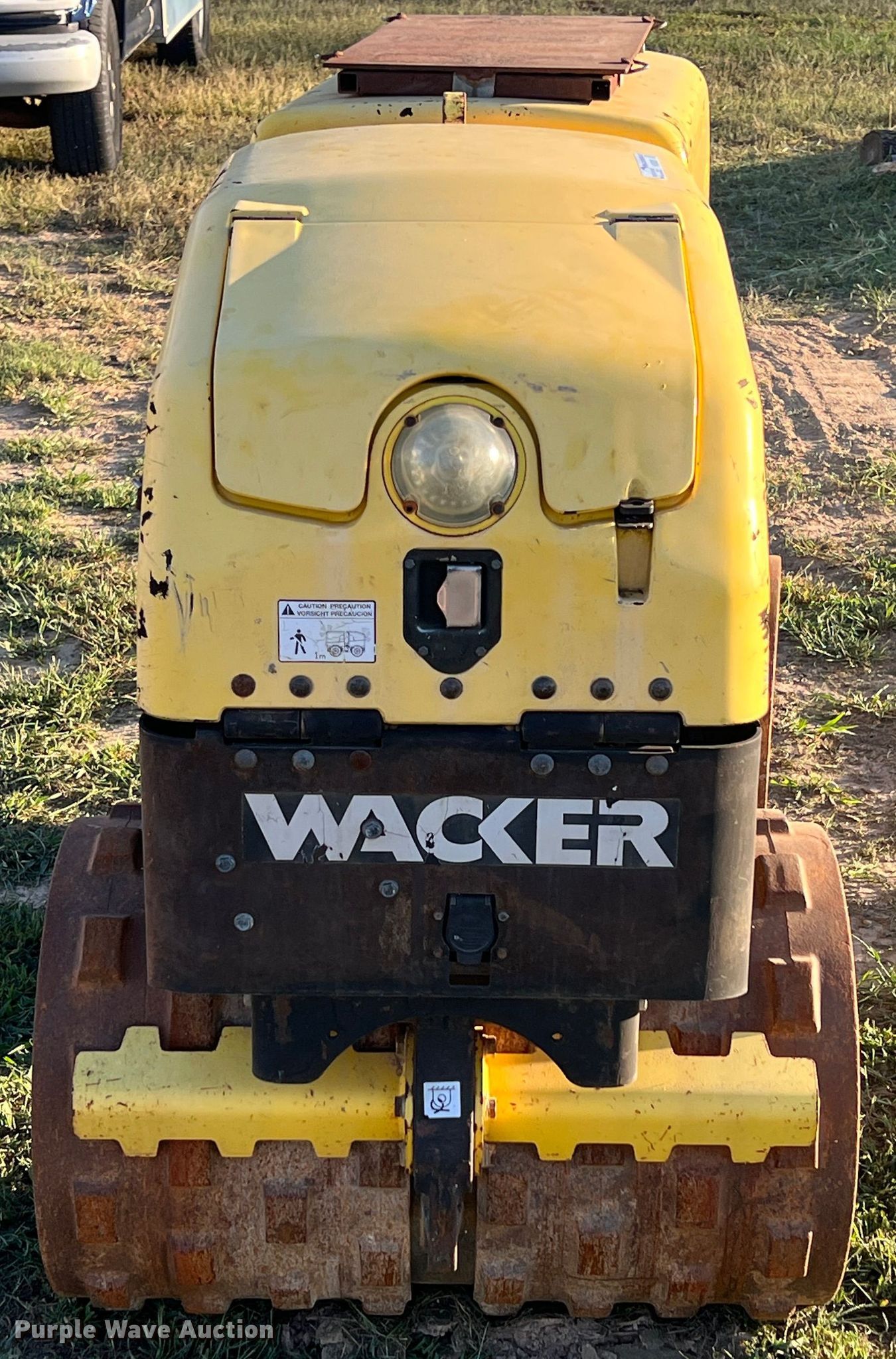 Wacker RT trench compactor in Kansas, OK | Item HX9926 sold | Purple Wave