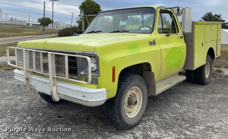 1978 Chevrolet Custom Deluxe 20 utility bed pickup truck in Wakeeney ...