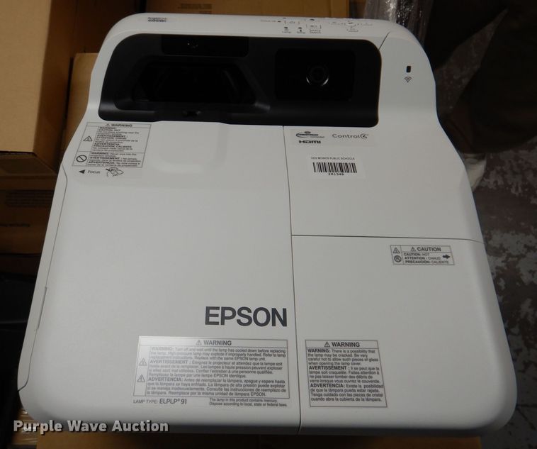 (10) Epson 695Wi projectors in Des Moines, IA | Item KW9329 sold ...